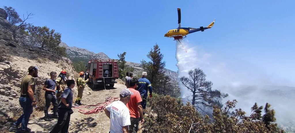 Crete Fire Brought Under Control as Evacuees Return Home - July 4, 2025 ...
