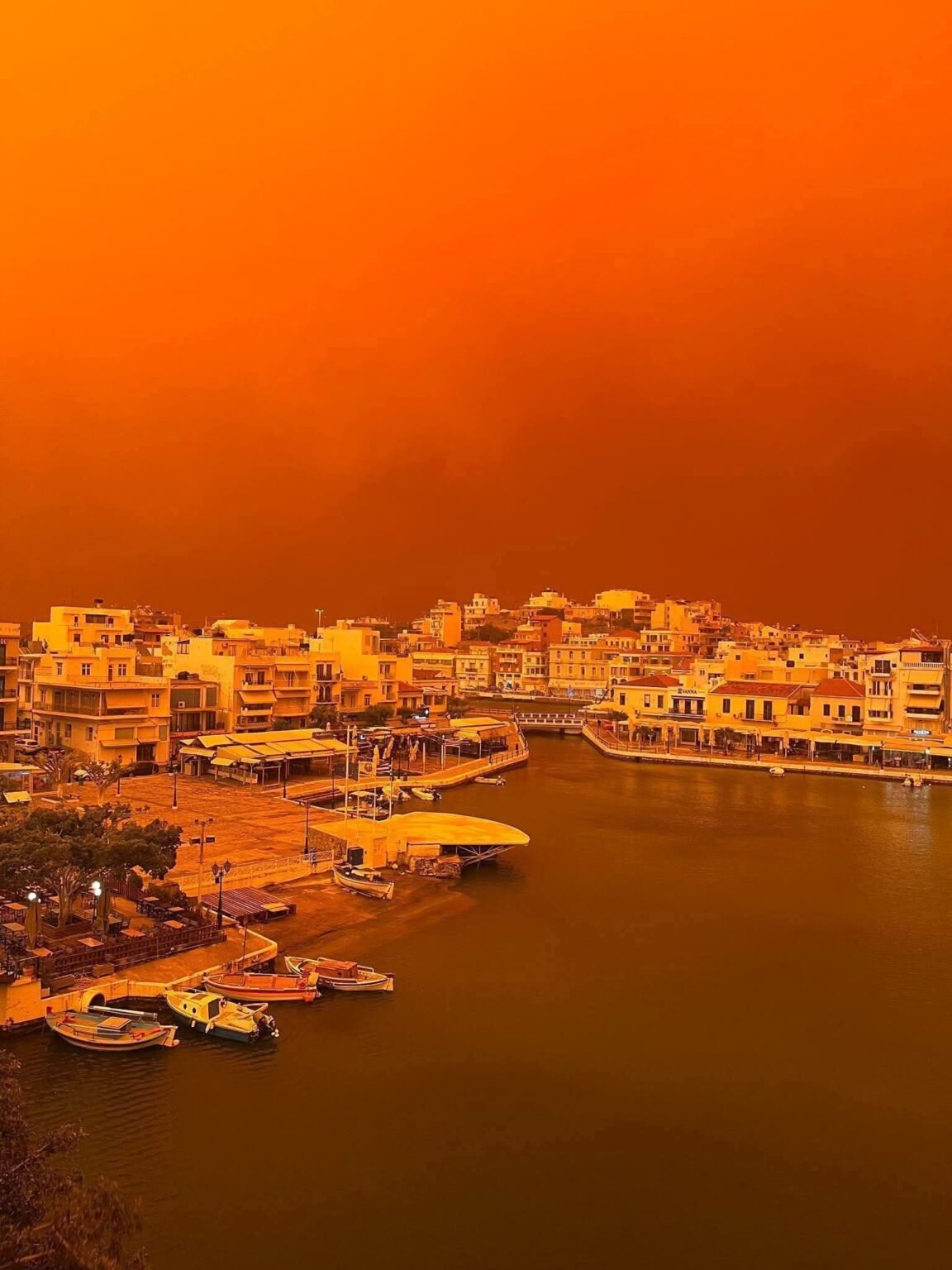 Saharan Dust Storm Turns Crete's Skies Orange-Red: What Happened, Why ...
